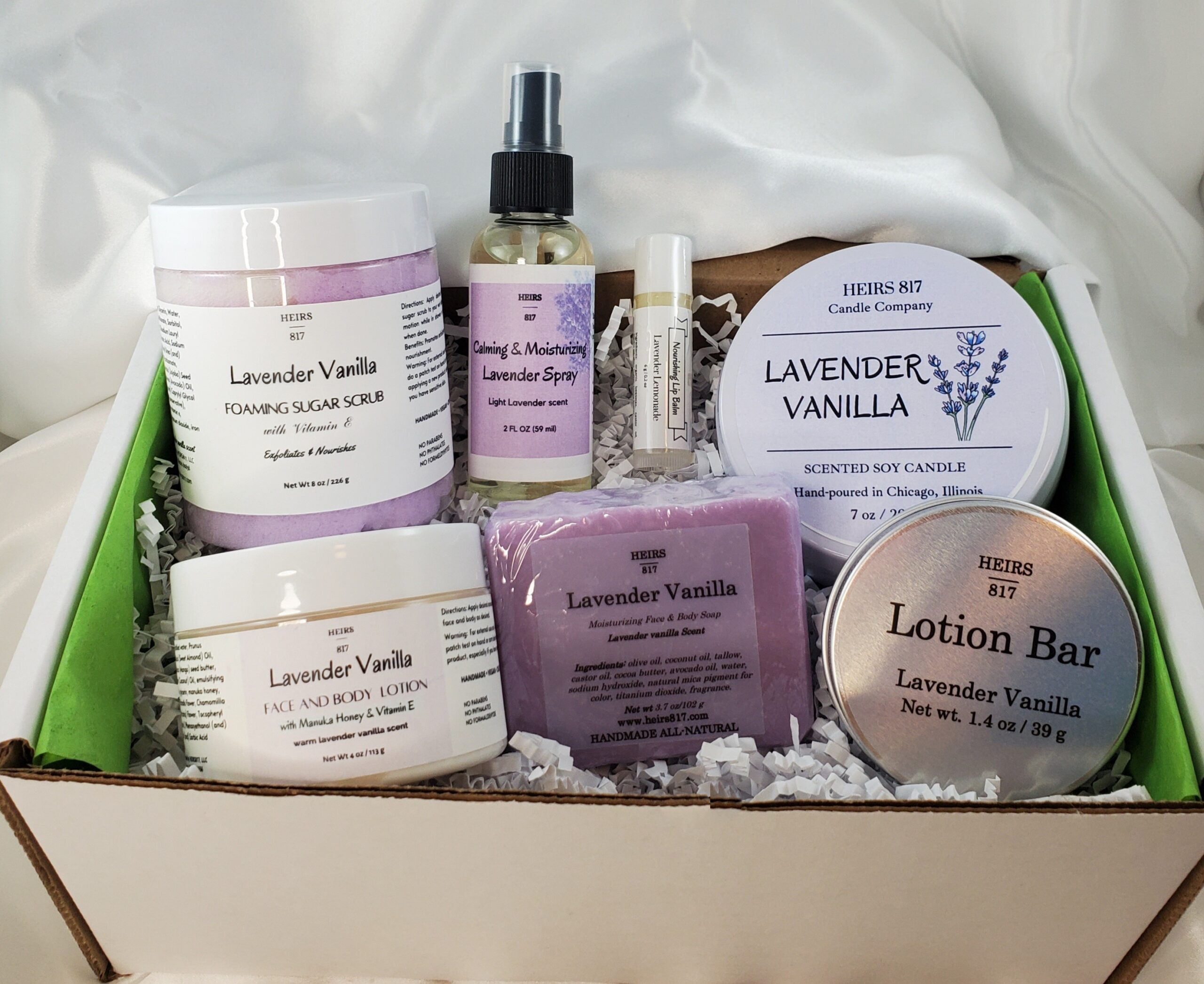 Lavender Vanilla Gift Sets - Natural Skincare Store